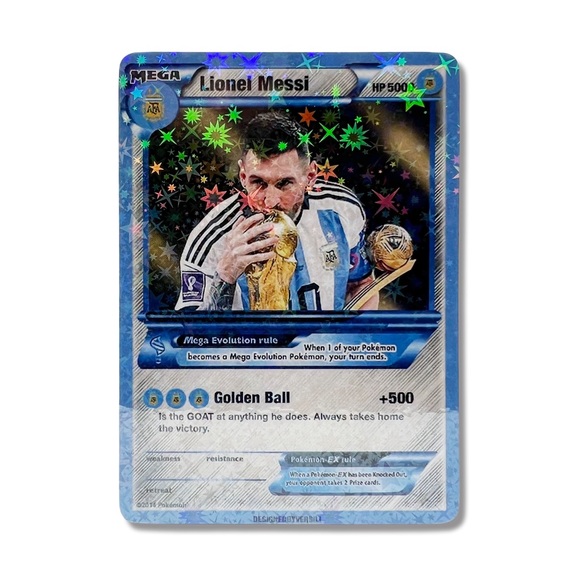 Other | Lionel Messi Pokemon Card | Poshmark